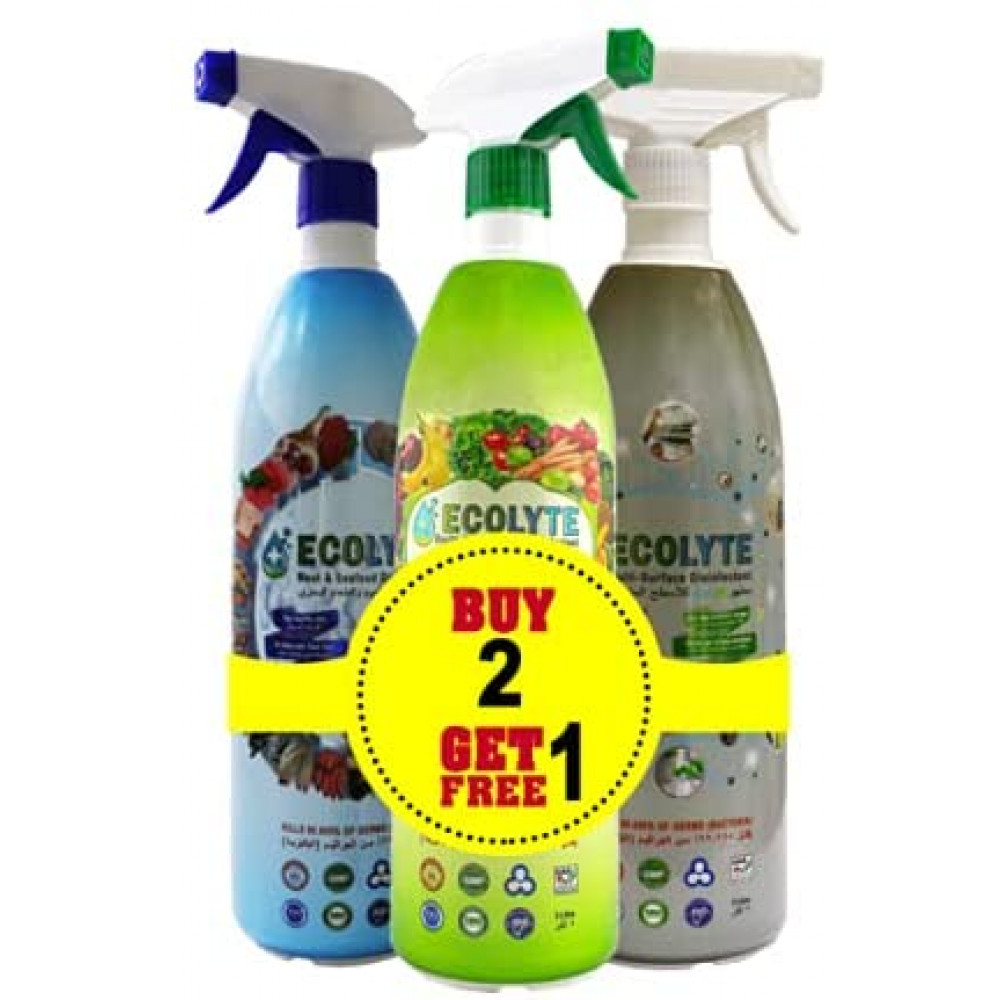 Ecolyte + All in one Disinfectant Bundle ( 1Litre) - Sinaha Platform